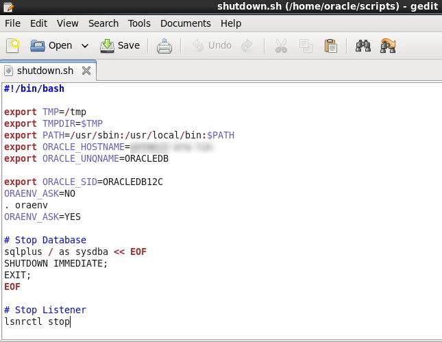 ORACLE DATABASE 12c AUTOMATIC START – LINUX – İLTERİŞ MUTLU